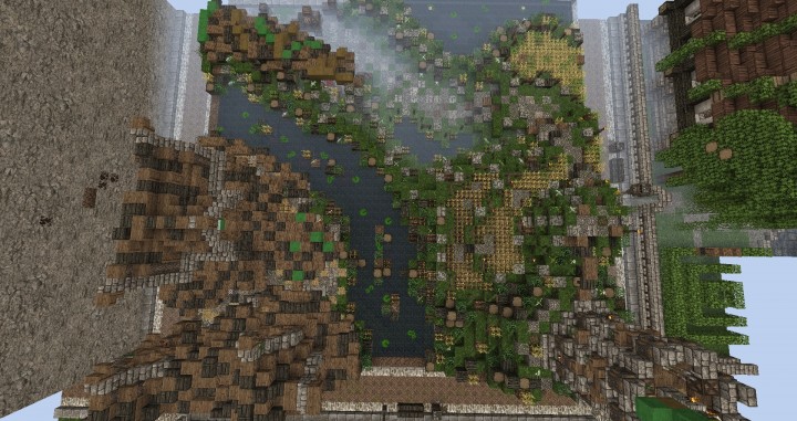 Medieval village (Plot) Minecraft Map