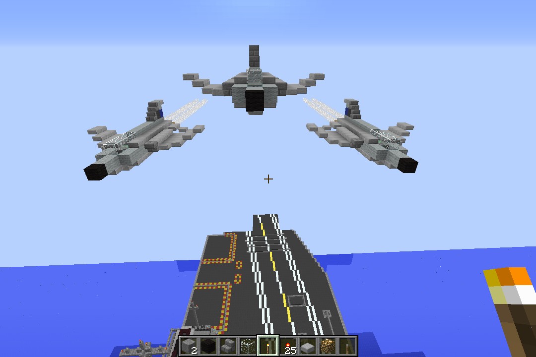 USS Ranger CVA-61 Minecraft Map