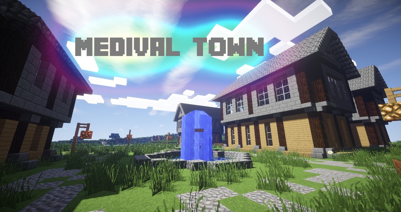 Medival Town 1 Minecraft Map