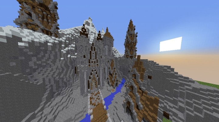 Mountain Spawn Minecraft Map