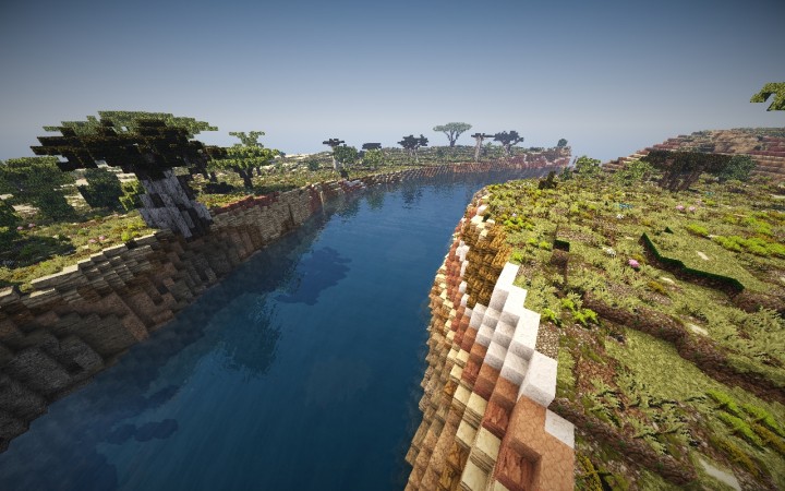 Africa Fusion [Download][2000x2000] Minecraft Map