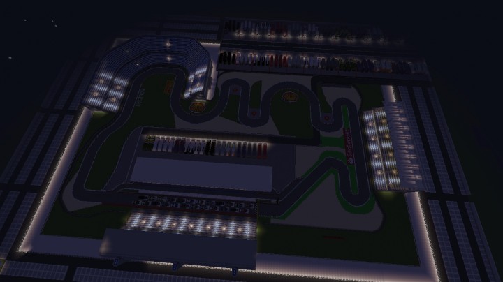 Formula 1 Racing Track Minecraft Project