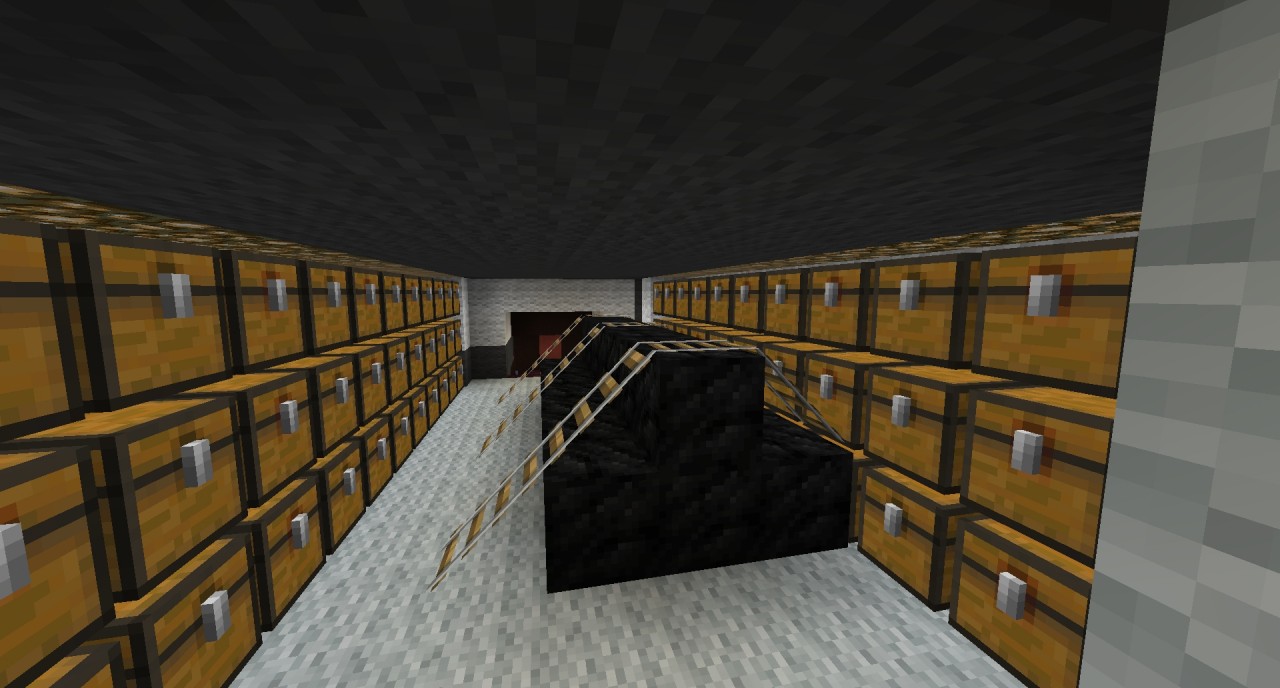 Movecraft BigAirship: Stealth Moveable Quarters Minecraft Map