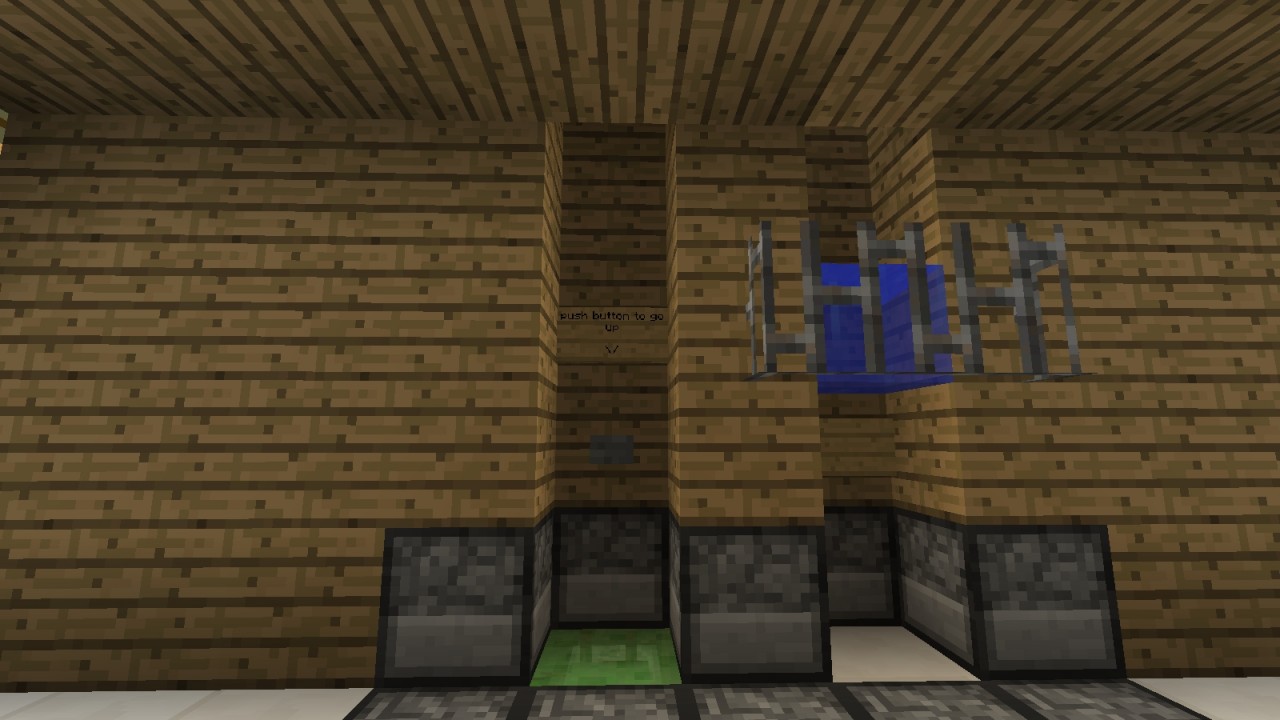Awesome House With Working Redstone Elevator Minecraft Map