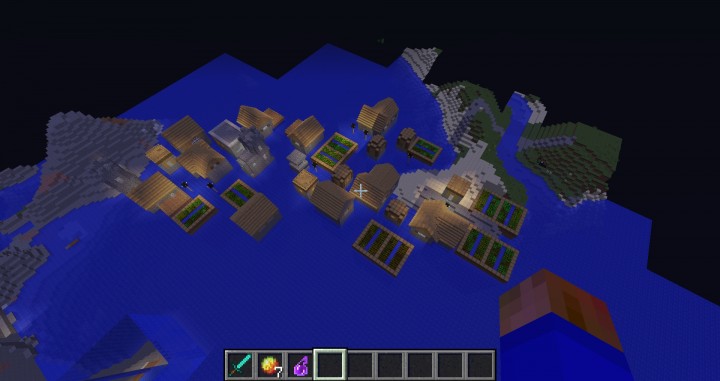 An Ocean Village? Minecraft Map