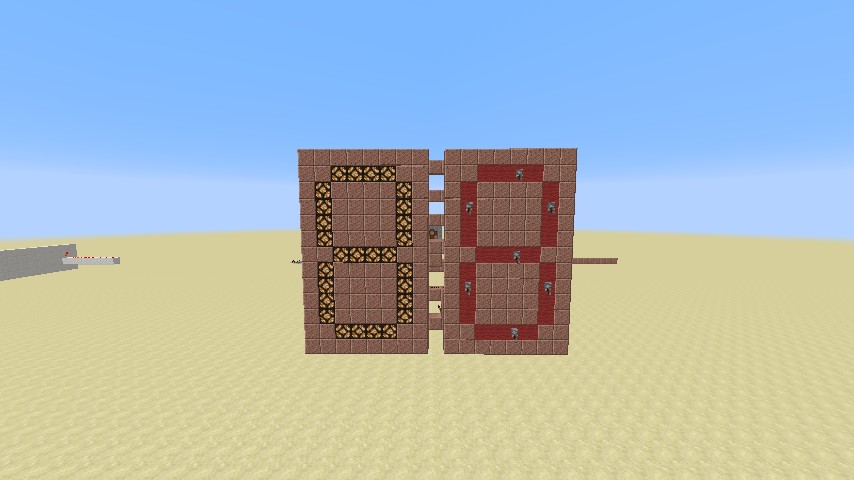 7 segment display v2.0 Minecraft Map