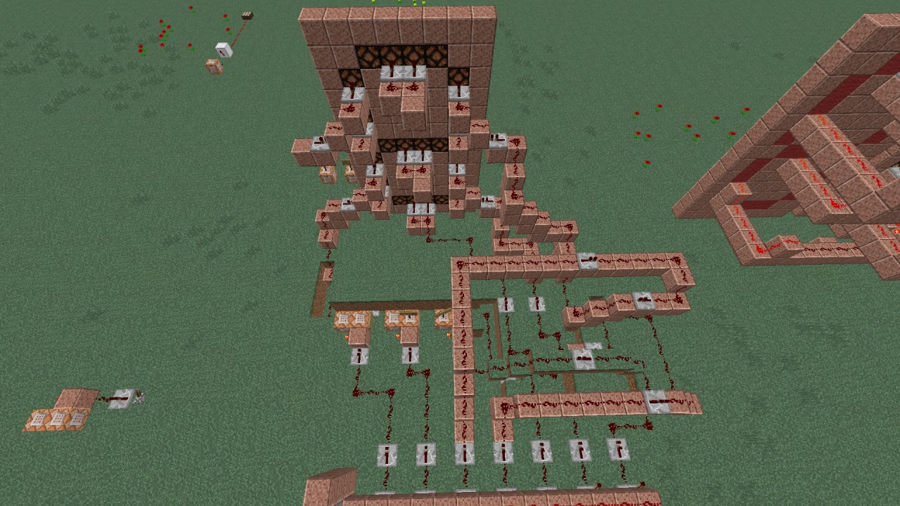 7 segment display v3.0 Minecraft Map