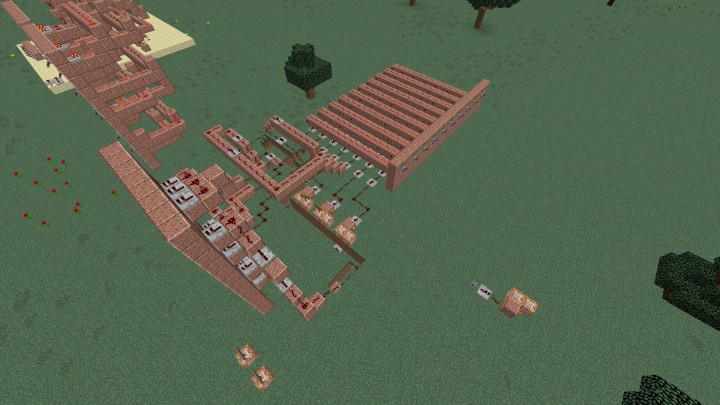 7 segment display v3.0 Minecraft Map