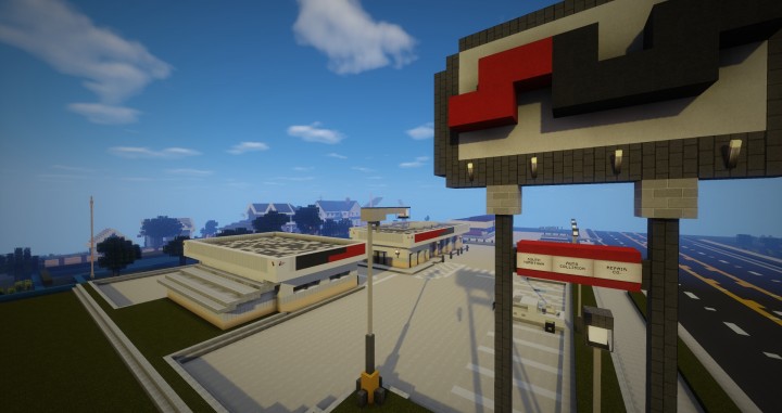 South Yorktown Auto Collision and Repair Minecraft Map