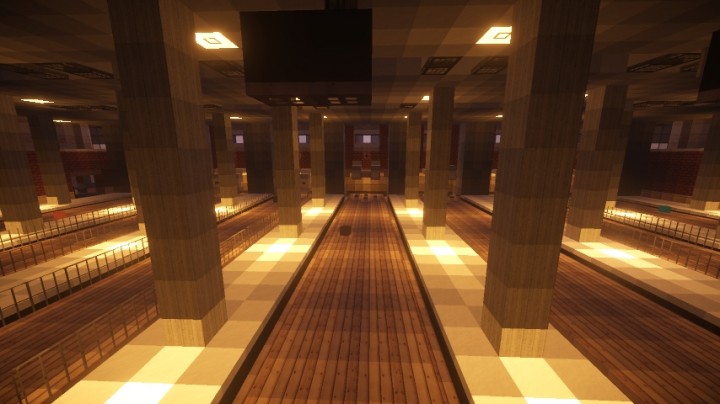 Bowling Alley - Showcase by Keralis Minecraft Map