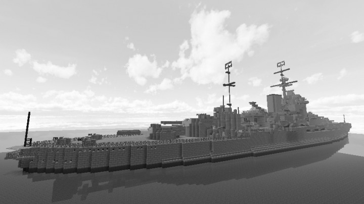 HMS Warspite Minecraft Map