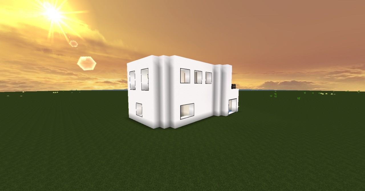 Shiro's Modern House 001 Minecraft Map