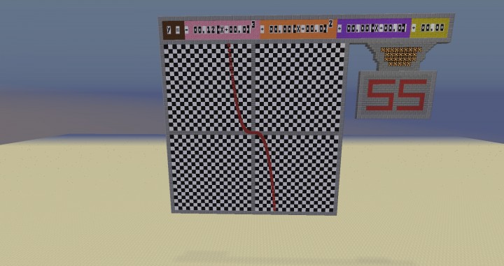 Graphing Calculator Minecraft Map