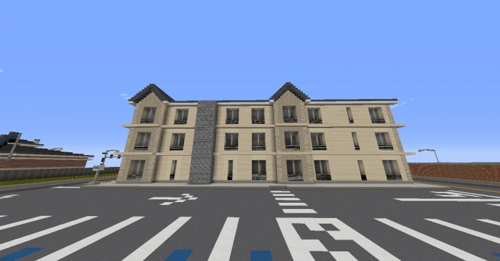 Hotel | Realistic Hotel Minecraft Map