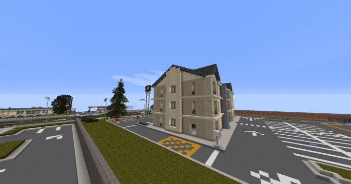 Hotel | Realistic Hotel Minecraft Map