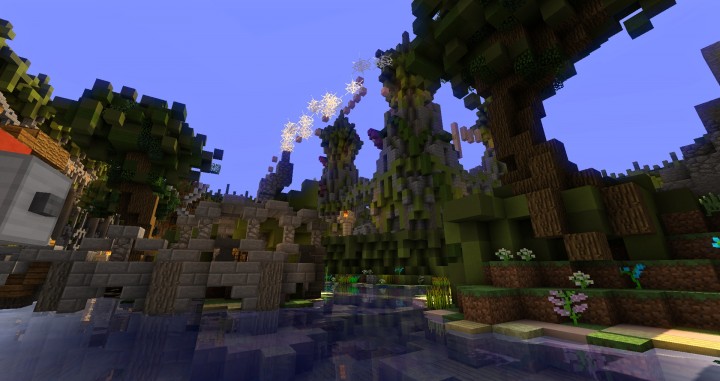 Factions Spawn + WarZone - Terros Minecraft Map