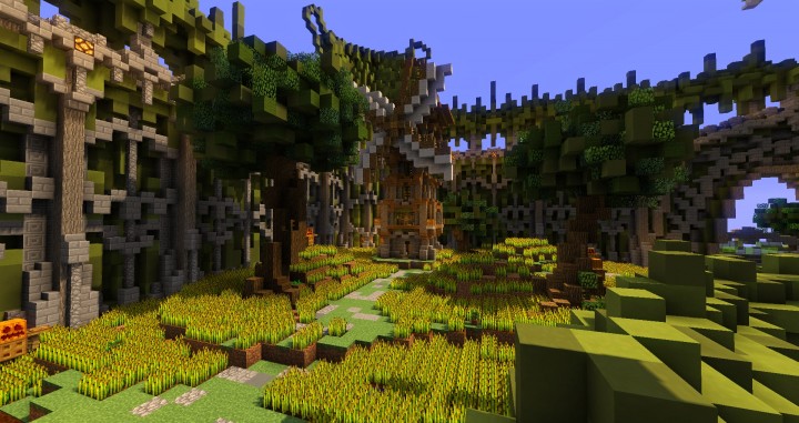 Factions Spawn + WarZone - Terros Minecraft Map