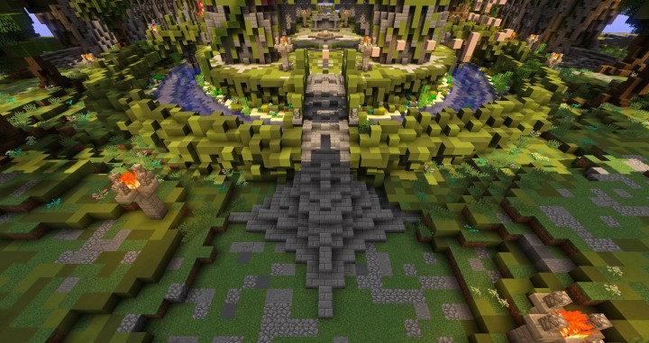 Factions Spawn + WarZone - Terros Minecraft Map