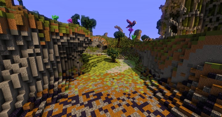Factions Spawn + WarZone - Terros Minecraft Map