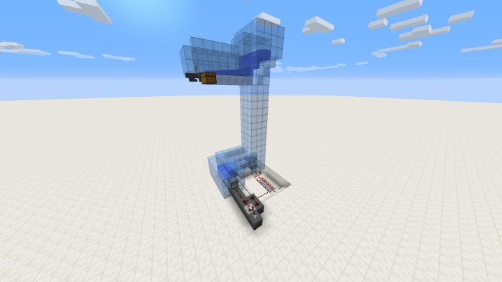 Working Item Elevator for Minecraft 1.9 (15w39c+) Minecraft Map