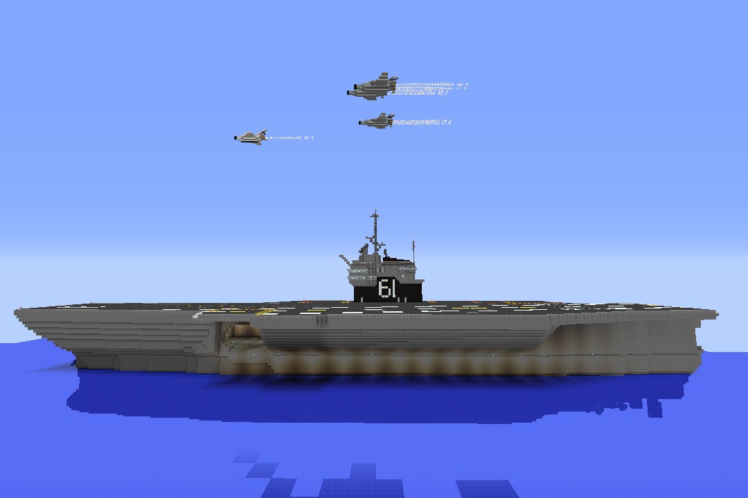 USS Ranger CVA-61 Minecraft Map
