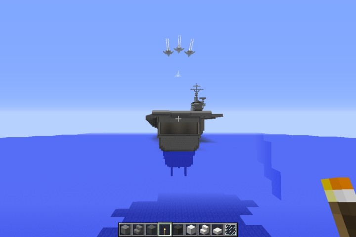 USS Ranger CVA-61 Minecraft Map