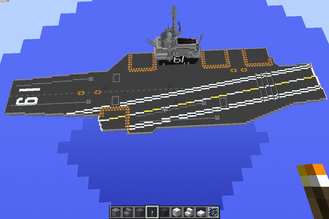 USS Ranger CVA-61 Minecraft Map