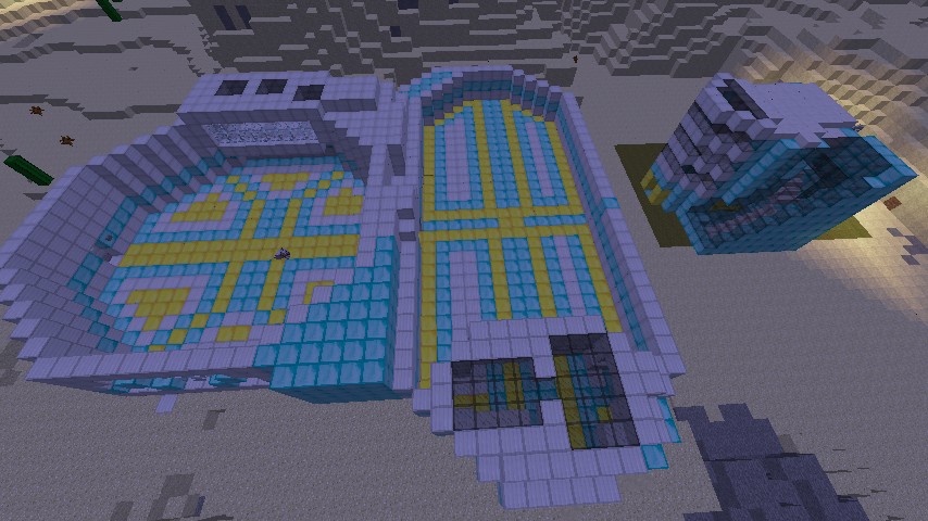 TDM New Lab With Underwater Treasure Room Minecraft Map