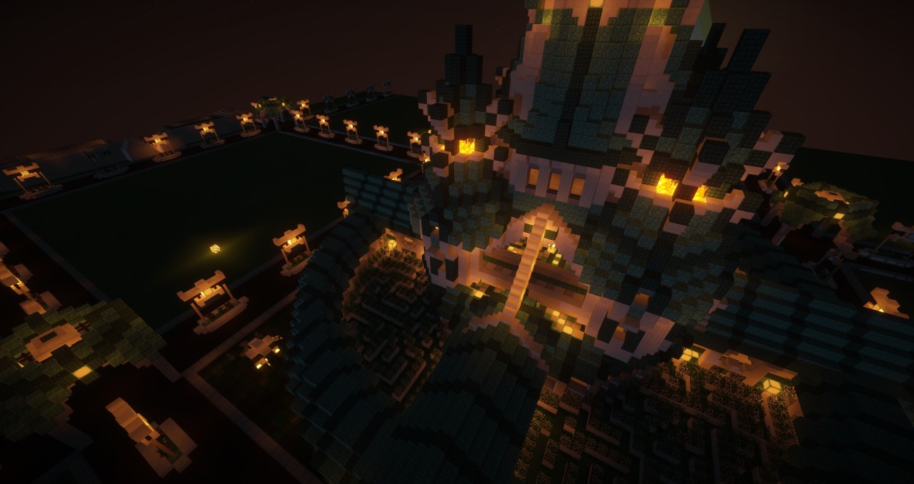 Creative World Halcyon-realm Spawn Minecraft Map