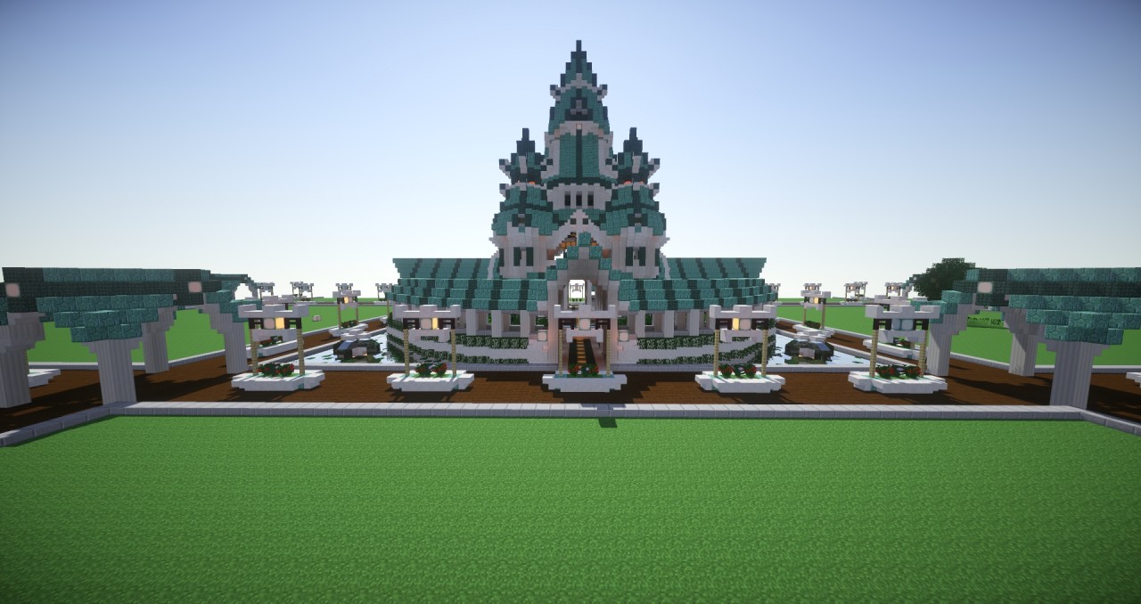 Creative World Halcyon-realm Spawn Minecraft Map