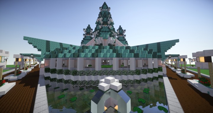 Creative World Halcyon-realm Spawn Minecraft Map