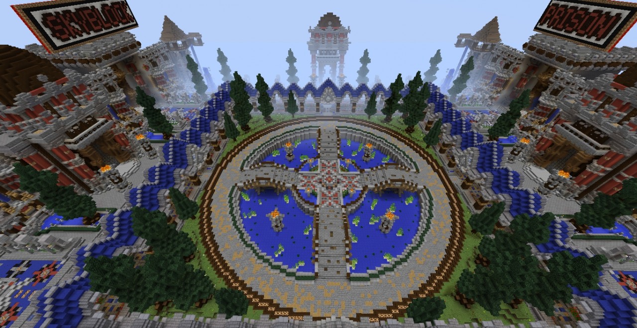 medieval hub Minecraft Map