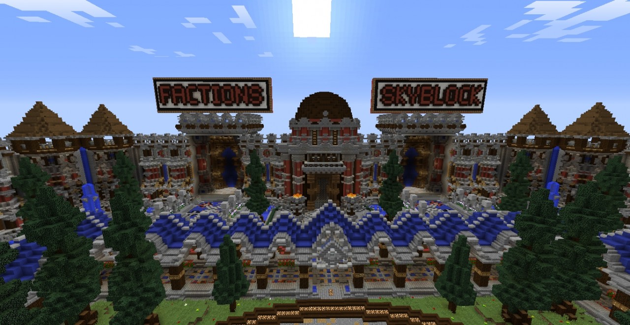 medieval hub Minecraft Map