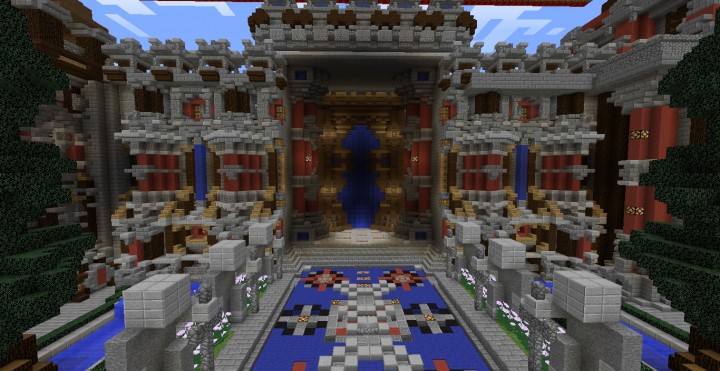medieval hub Minecraft Map