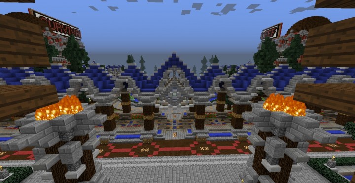 medieval hub Minecraft Map