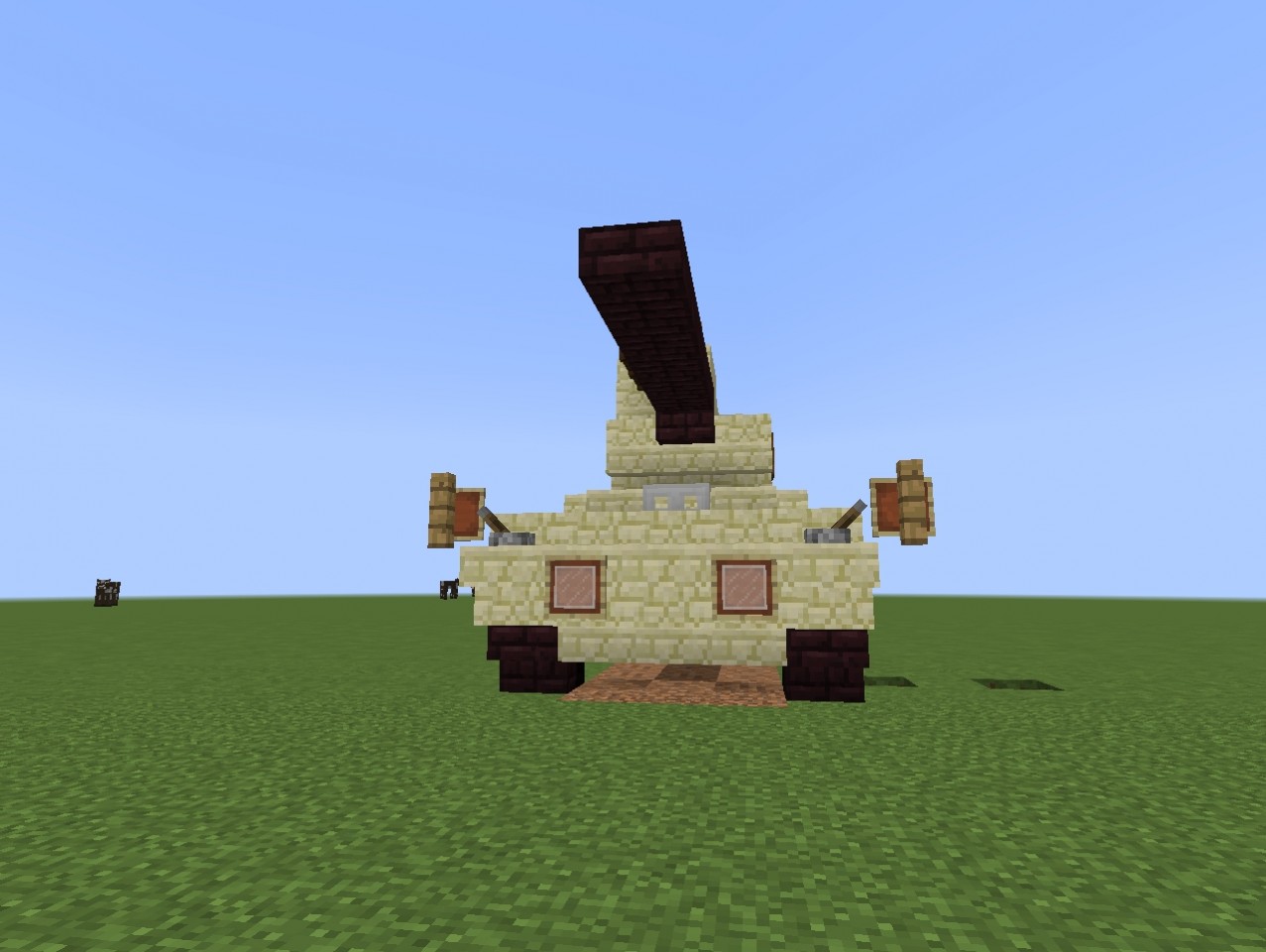 EE-9 Cascavel armored car. Minecraft Map