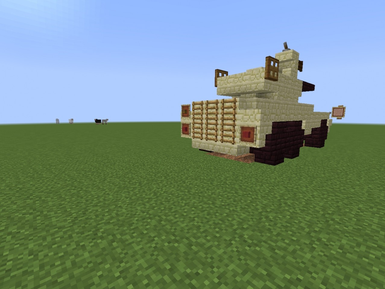 EE-9 Cascavel armored car. Minecraft Map