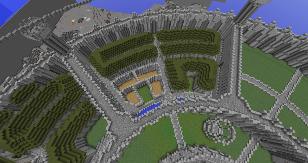 Imperial City Continuation Build Minecraft Map