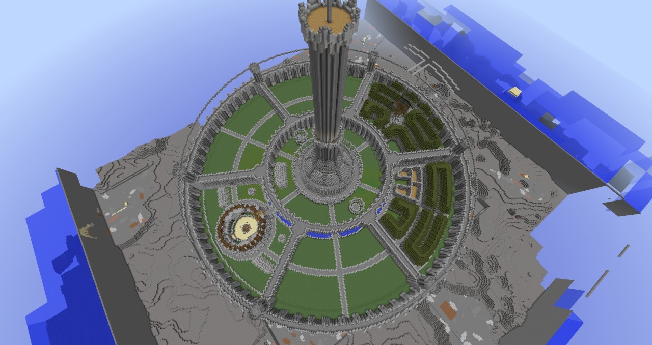 Imperial City Continuation Build Minecraft Map