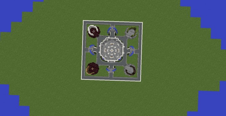 KitPvp Spawn Minecraft Map