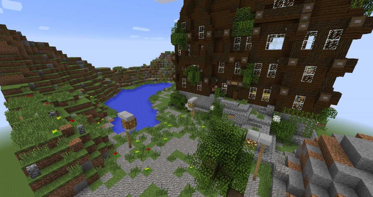 Villa Barde - Inspired by Pr. Layton. Minecraft Map