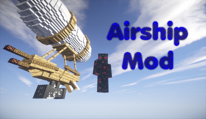 Airship Mod (vanilla mod) Minecraft Map