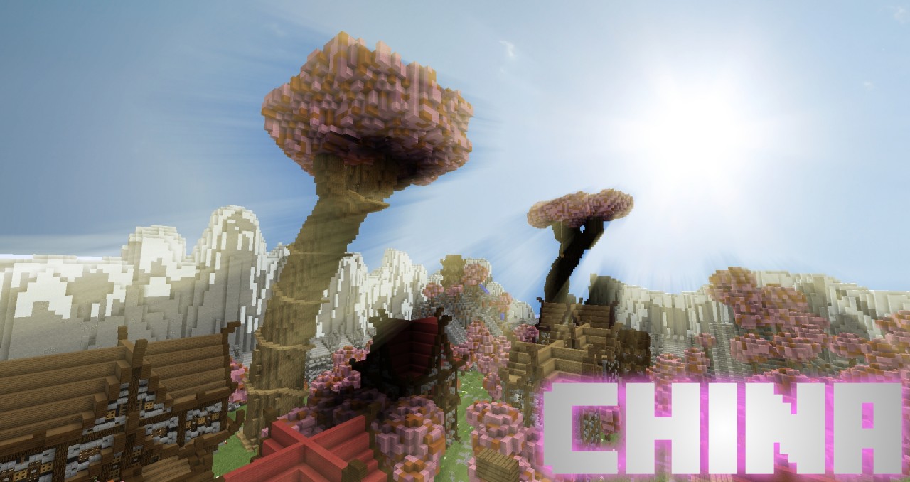 Ancient Chinese town - Minecraft 1.8 Minecraft Map