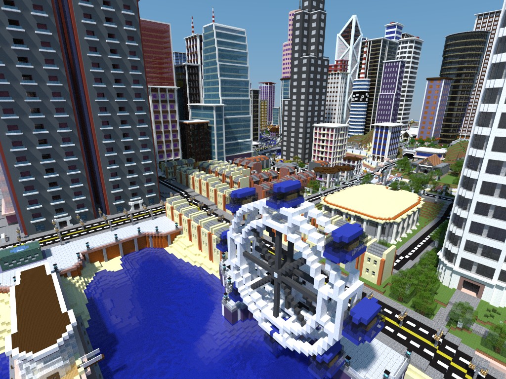 Matt's MineCity - Massive Modern City - DOWNLOAD! Minecraft Map