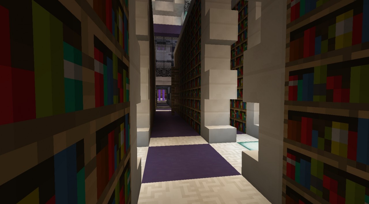 Beacon Library Minecraft Map
