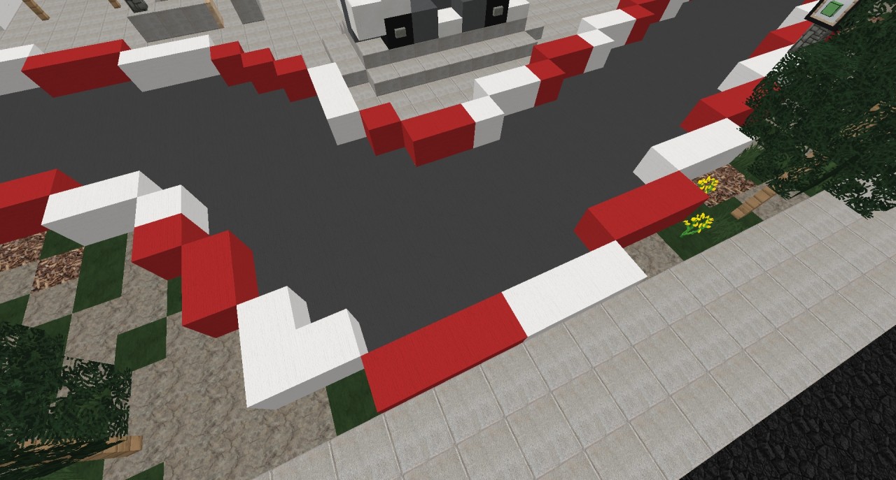 Port Ray Builds | Go-Kart Track Minecraft Map