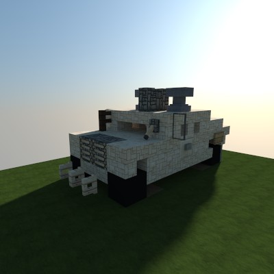 HMMWV (Humvee) M1116 Minecraft Map