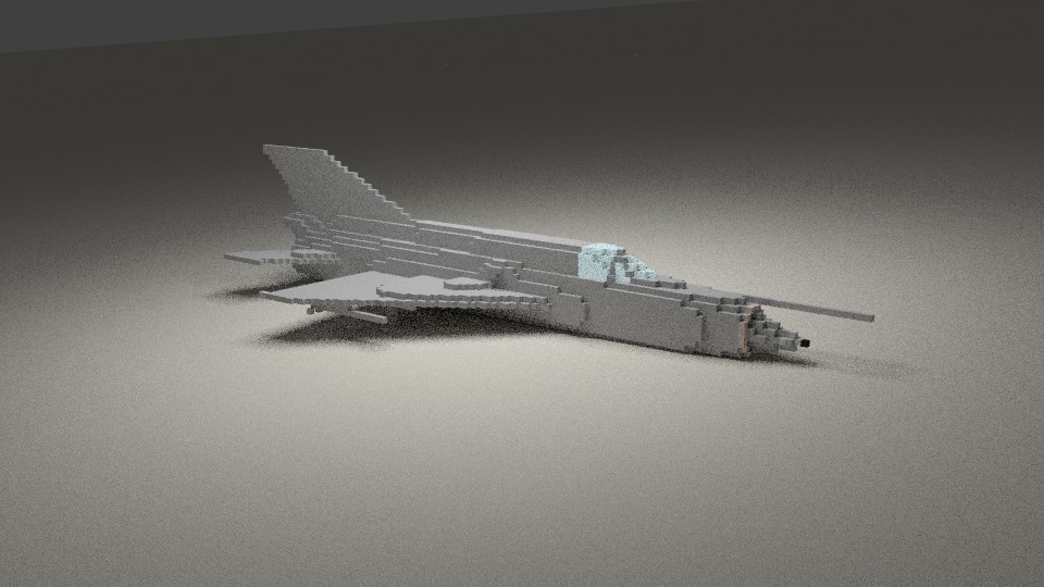 MiG 21 10:1 Minecraft Map