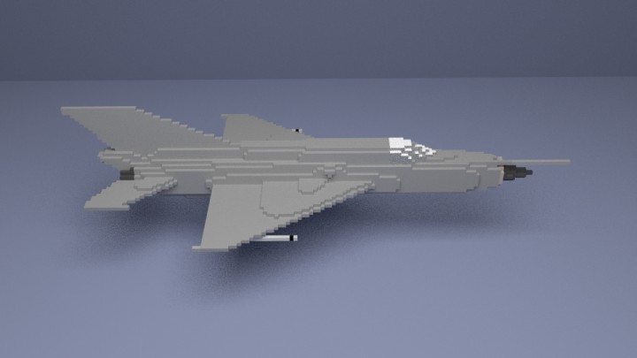 MiG 21 10:1 Minecraft Map