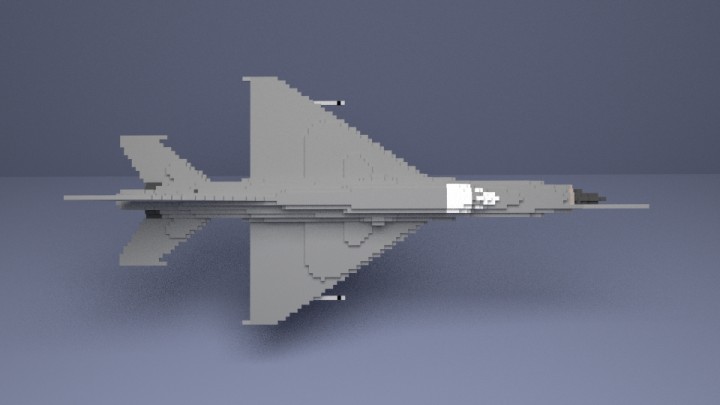 MiG 21 10:1 Minecraft Map